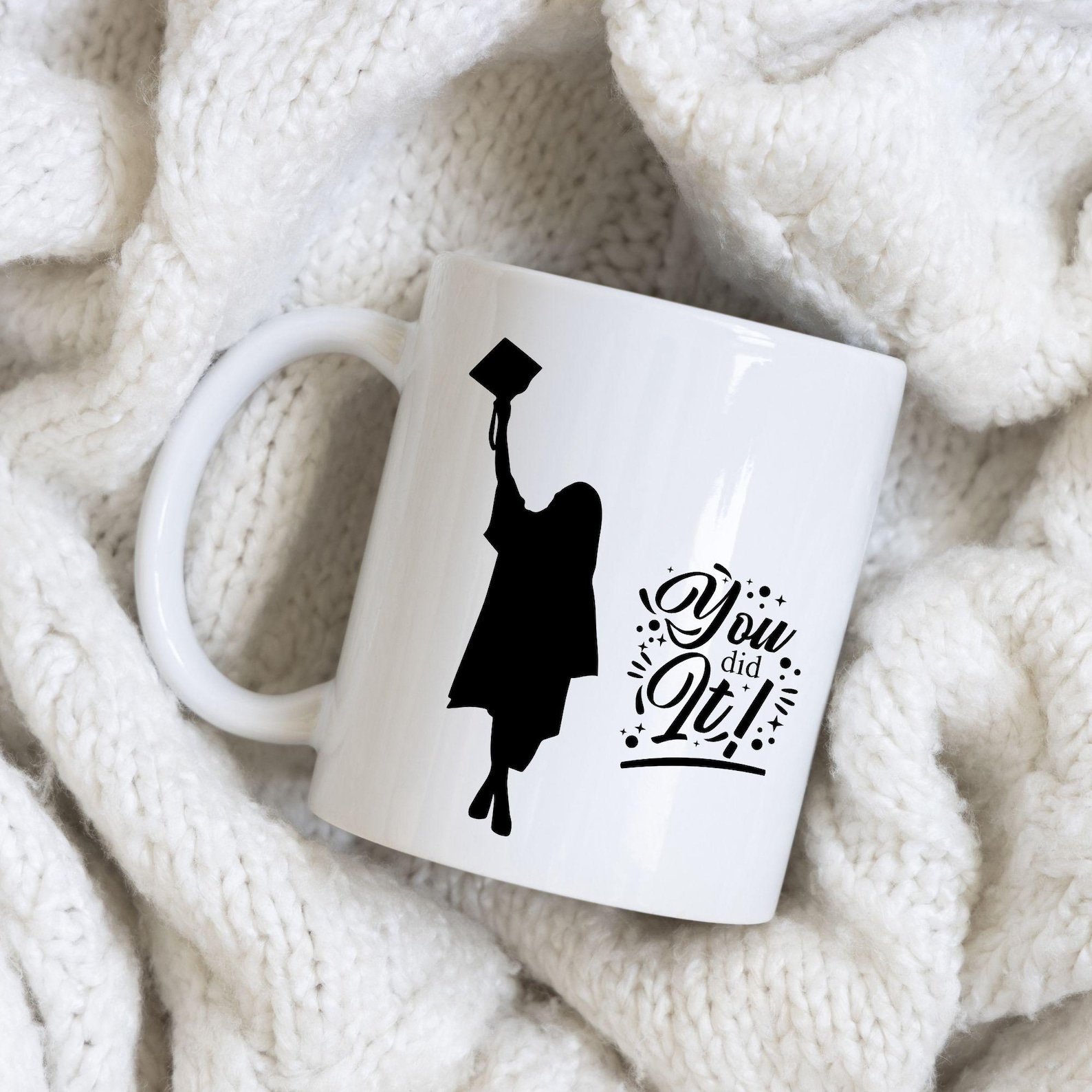 Paquete SVG de graduación: birrete, clipart, silueta (descarga digital ...