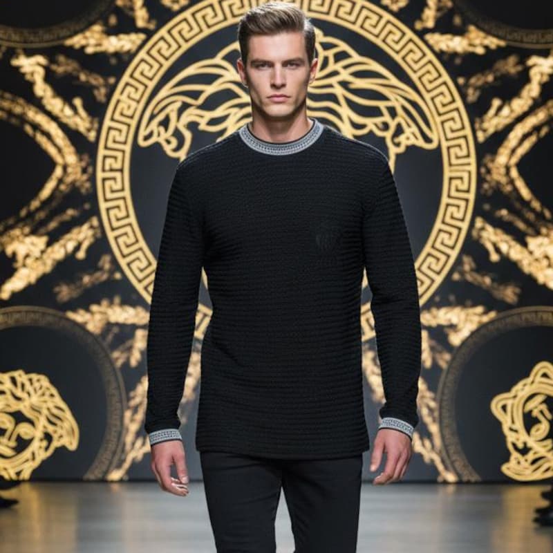Versace Sweater - Etsy