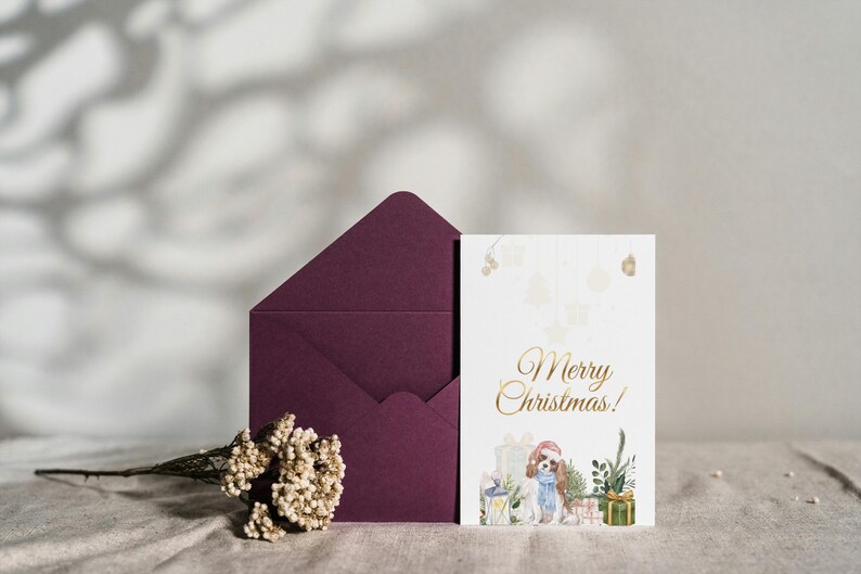 Handmade Christmas Card – Unique Holiday Greeting - Etsy
