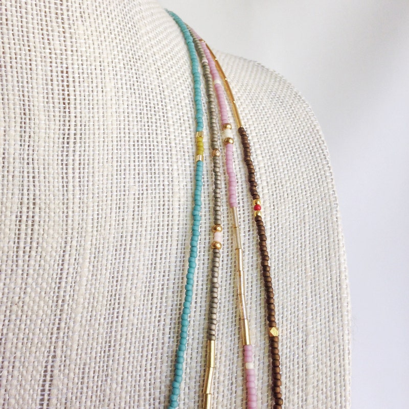 Thin Necklace - Etsy