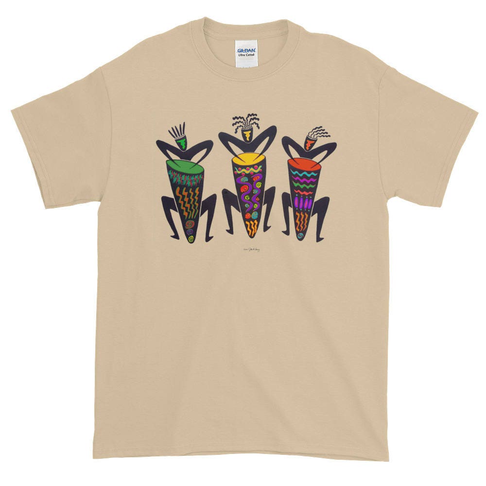 Coool Cats CONGA GUYS Short-sleeve T-shirt - Etsy UK
