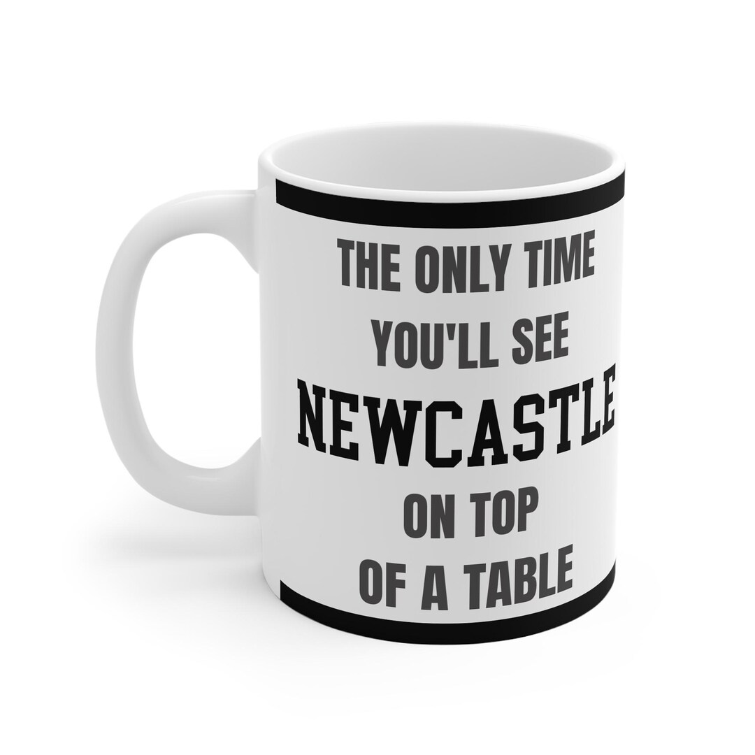 Newcastle Magpies FC Funny Coffee Mug – 11oz Ceramic Tea Cup - Etsy