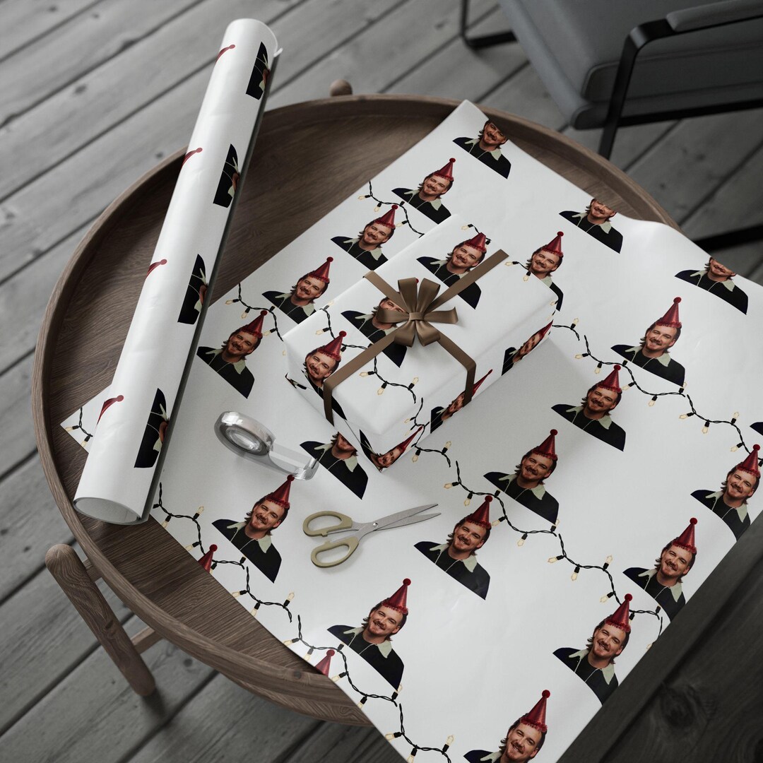Wallen Birthday Celebration Pattern Wrapping Paper | Holiday Christmas ...