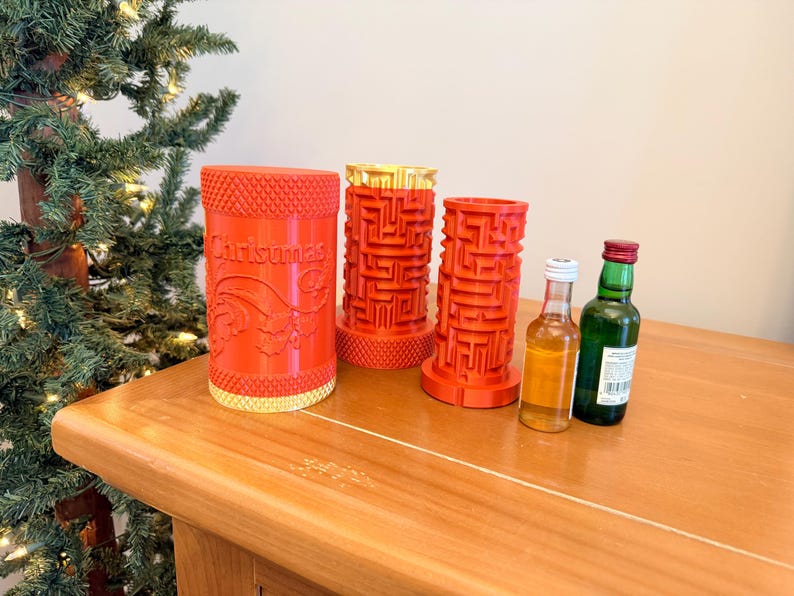 Mini Liquor Bottle Prize Holiday Russian Doll Maze Puzzle - Etsy