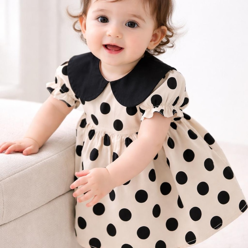 Polka Dot Ruffle Dresses - Etsy