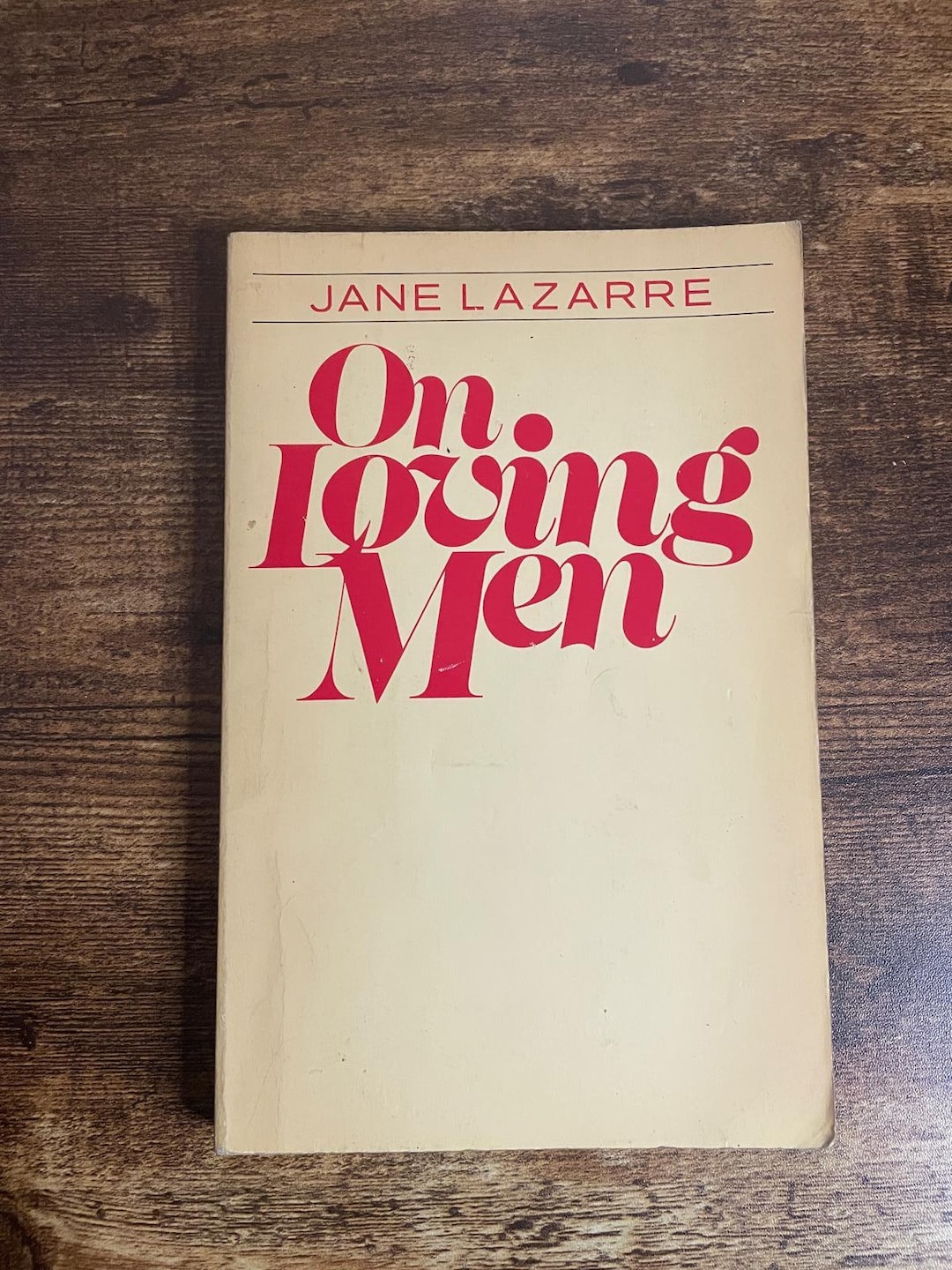 Vintage 1980 'on Loving Men' by Jane Lazarre | the Women's Press First ...