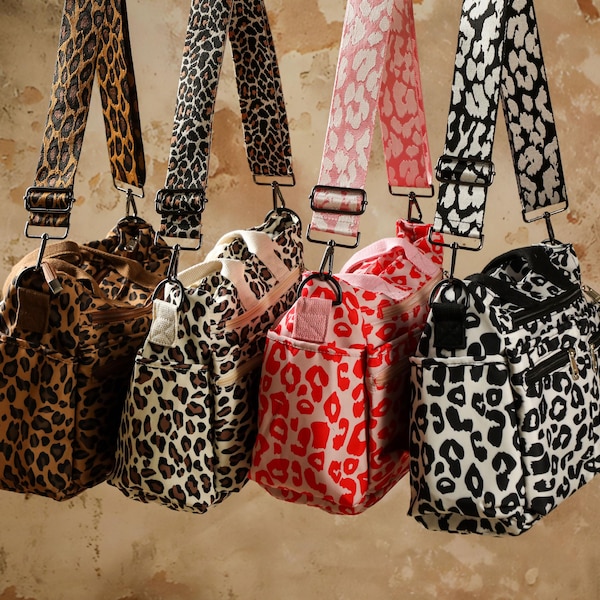 Guess Leopard Print Bag - Etsy New Zealand