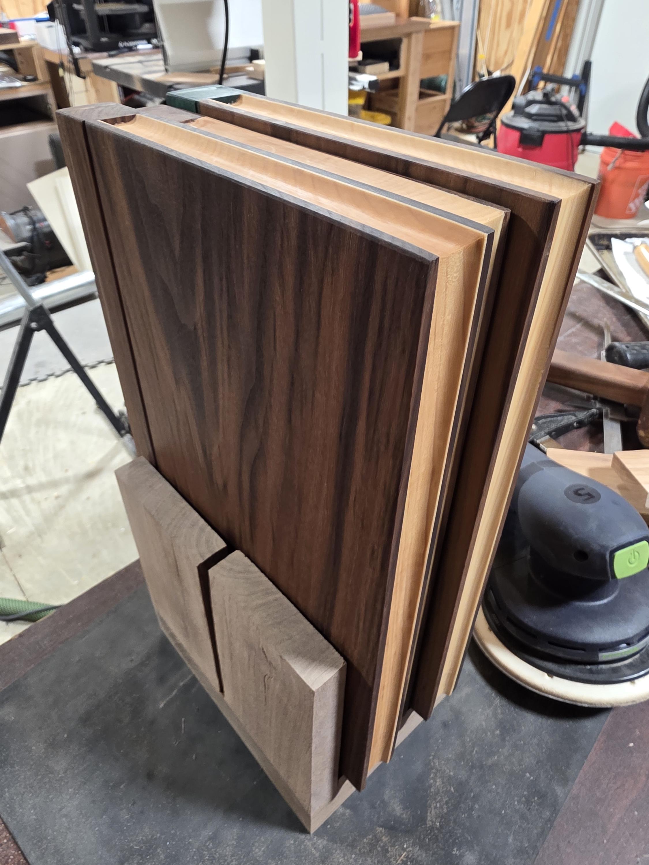 Book-shaped - Handmade Black Walnut & Maple Charcuterie Board - Etsy