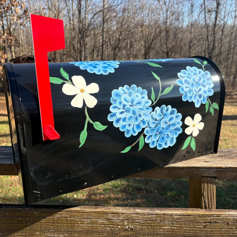 Hand Painted Mailboxes - Etsy
