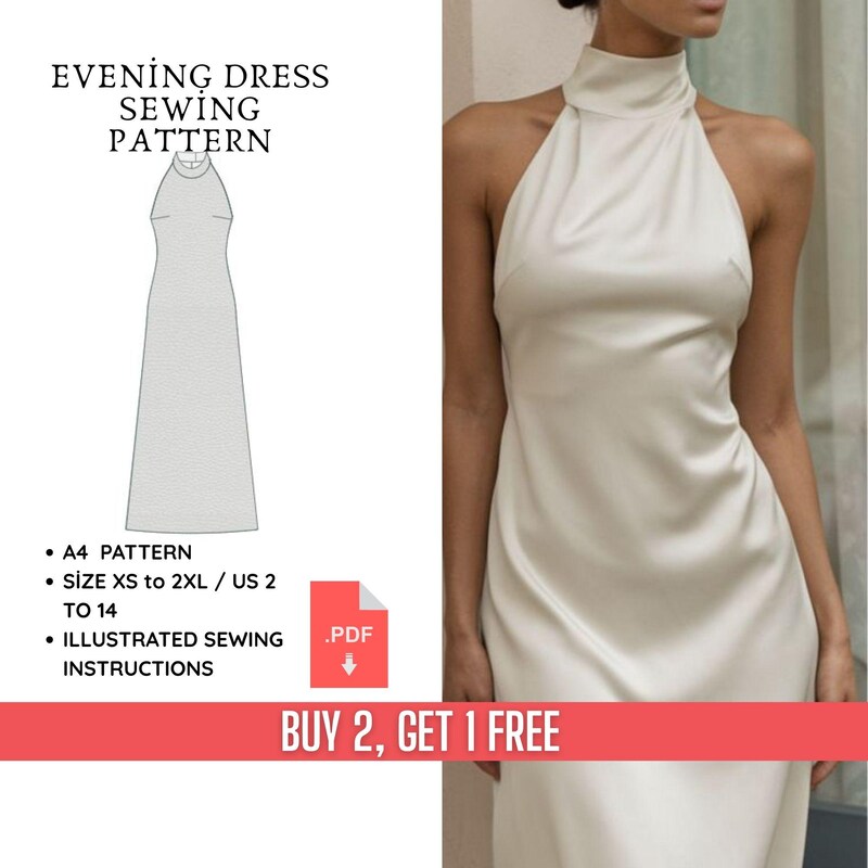 Evening Halter Dress - Etsy