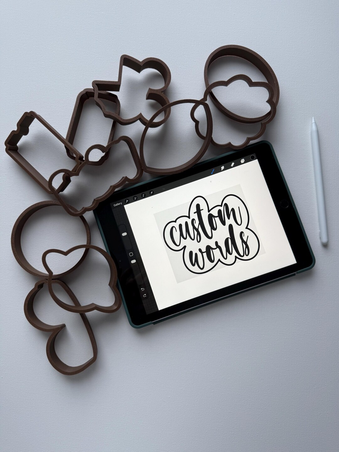 Customizable 3D Printed Cookie Cutter - Etsy