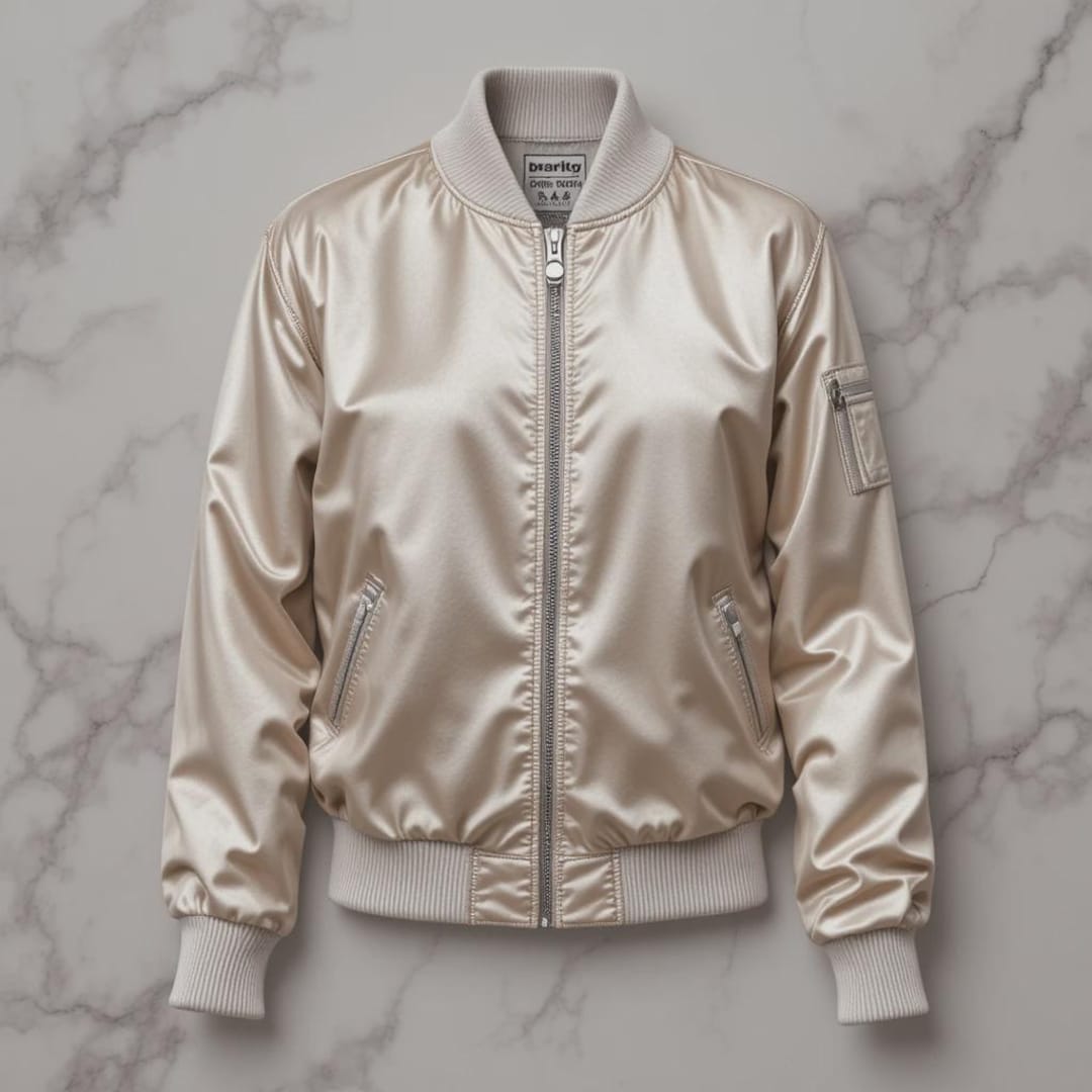 Rose Pink Satin Bomber Jacket, Unisex Streetwear Outerwear - Etsy