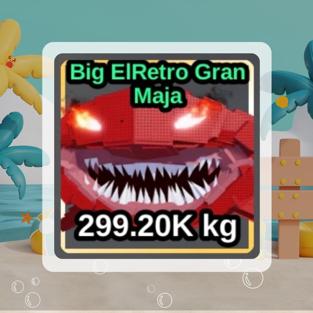 Roblox Fish It - Secret Elretro Gran Maja - Etsy