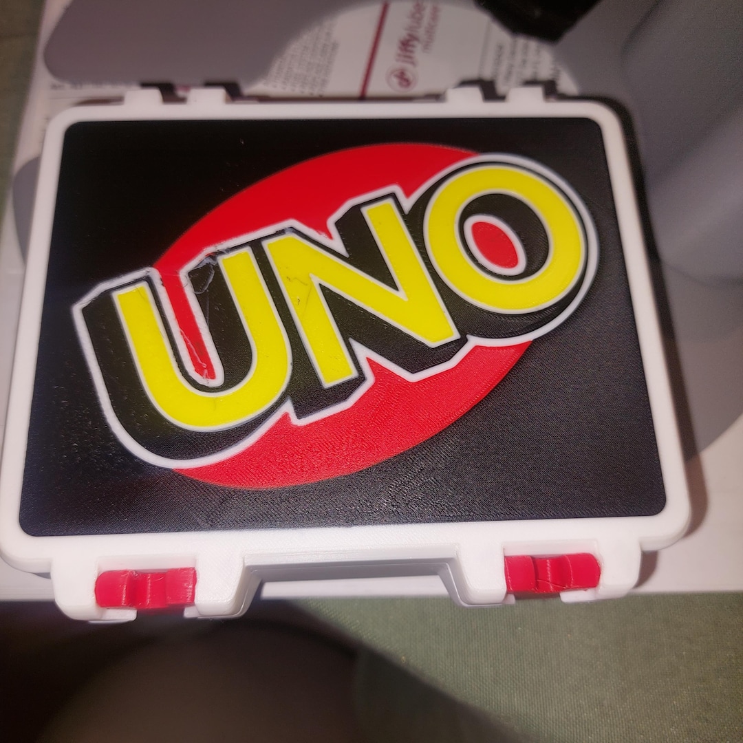 Storage Box for UNO Cards – Protective Case, Travel-friendly, Game ...