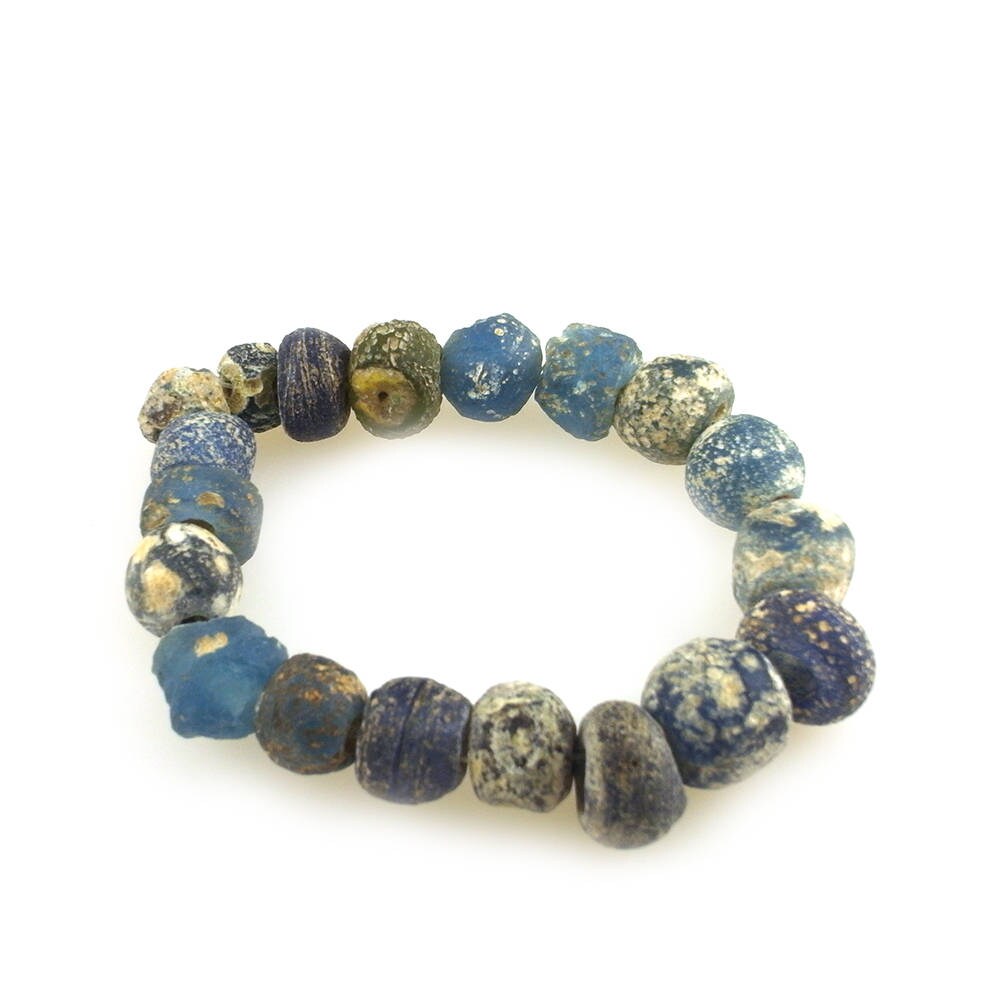 Ancient Glass Eye Beads Islamic Period 19 Beads Mali C Etsy