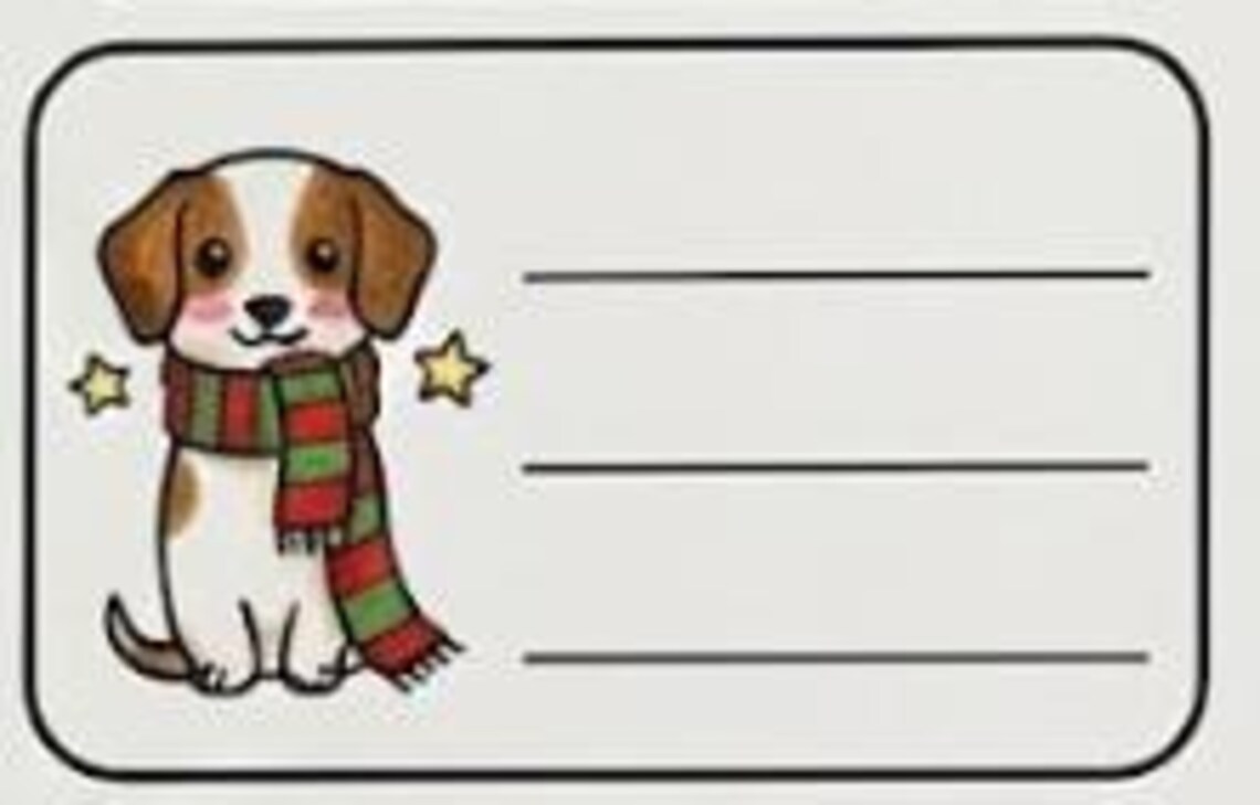 Printable Labels & Coloring Pages Dachshund - Etsy