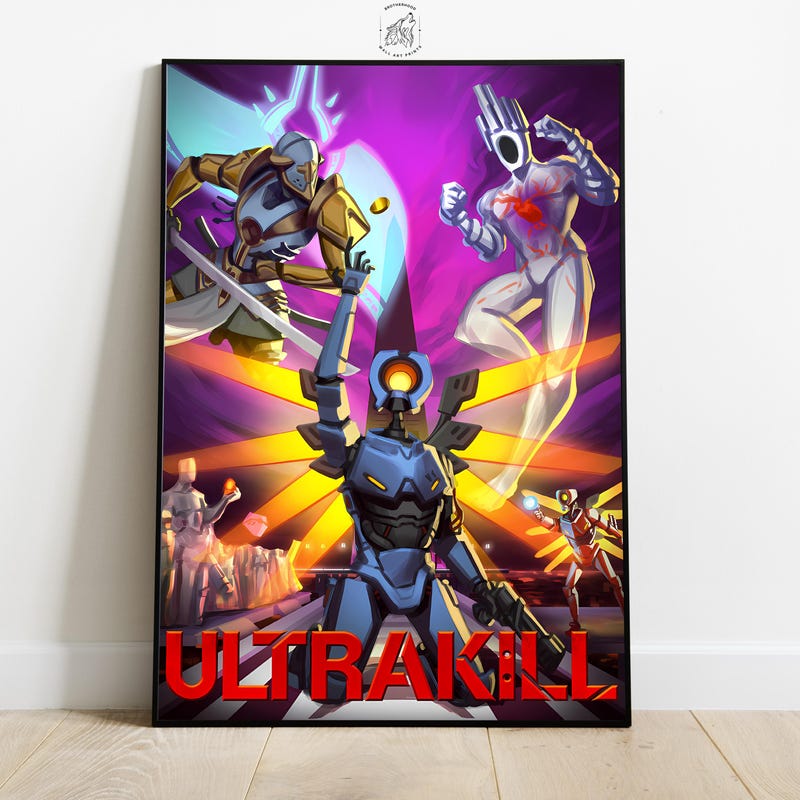 Ultrakill Poster - Etsy