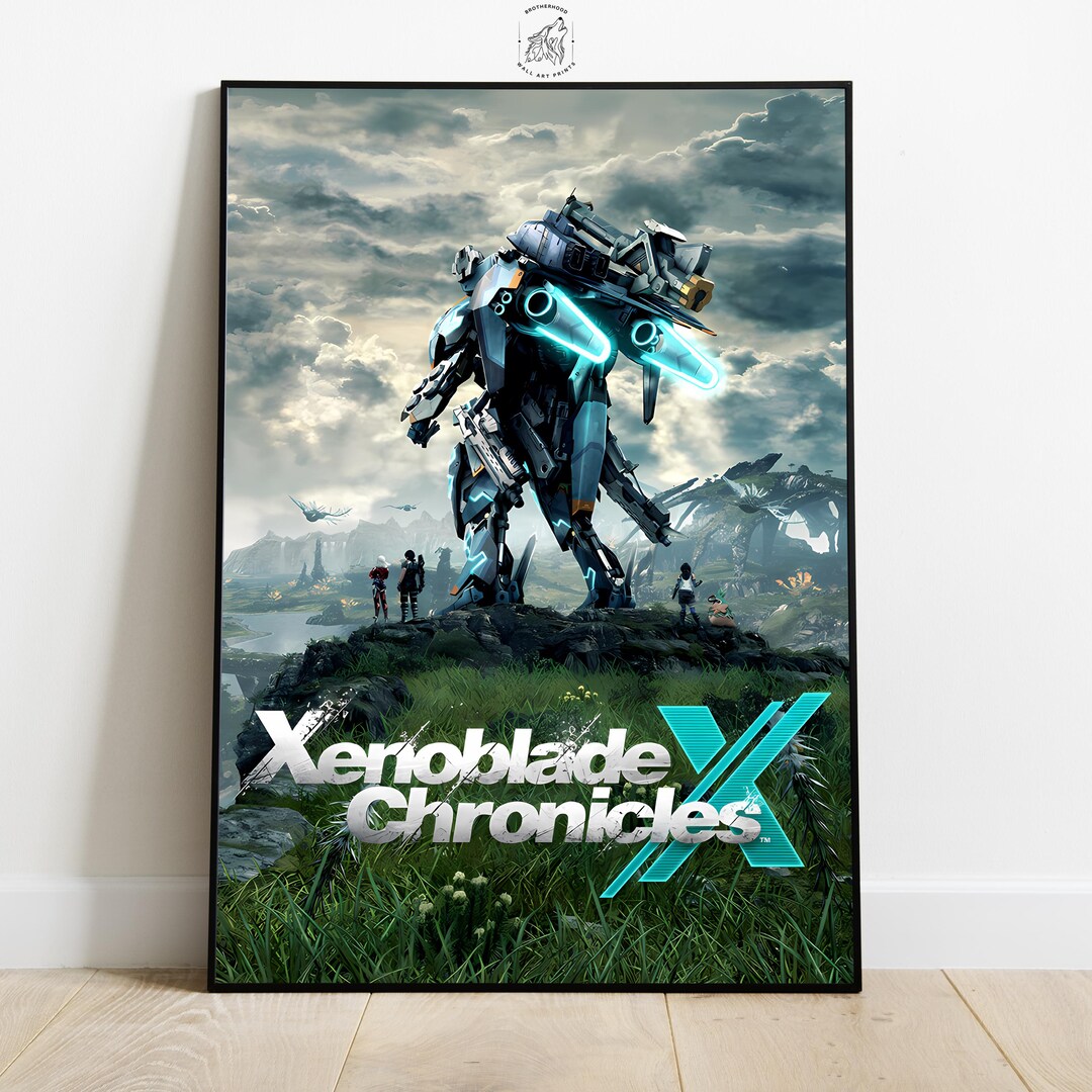 Xenoblade Chronicles Poster, Pyra Mythra Aegis Sword Art Print, Anime ...