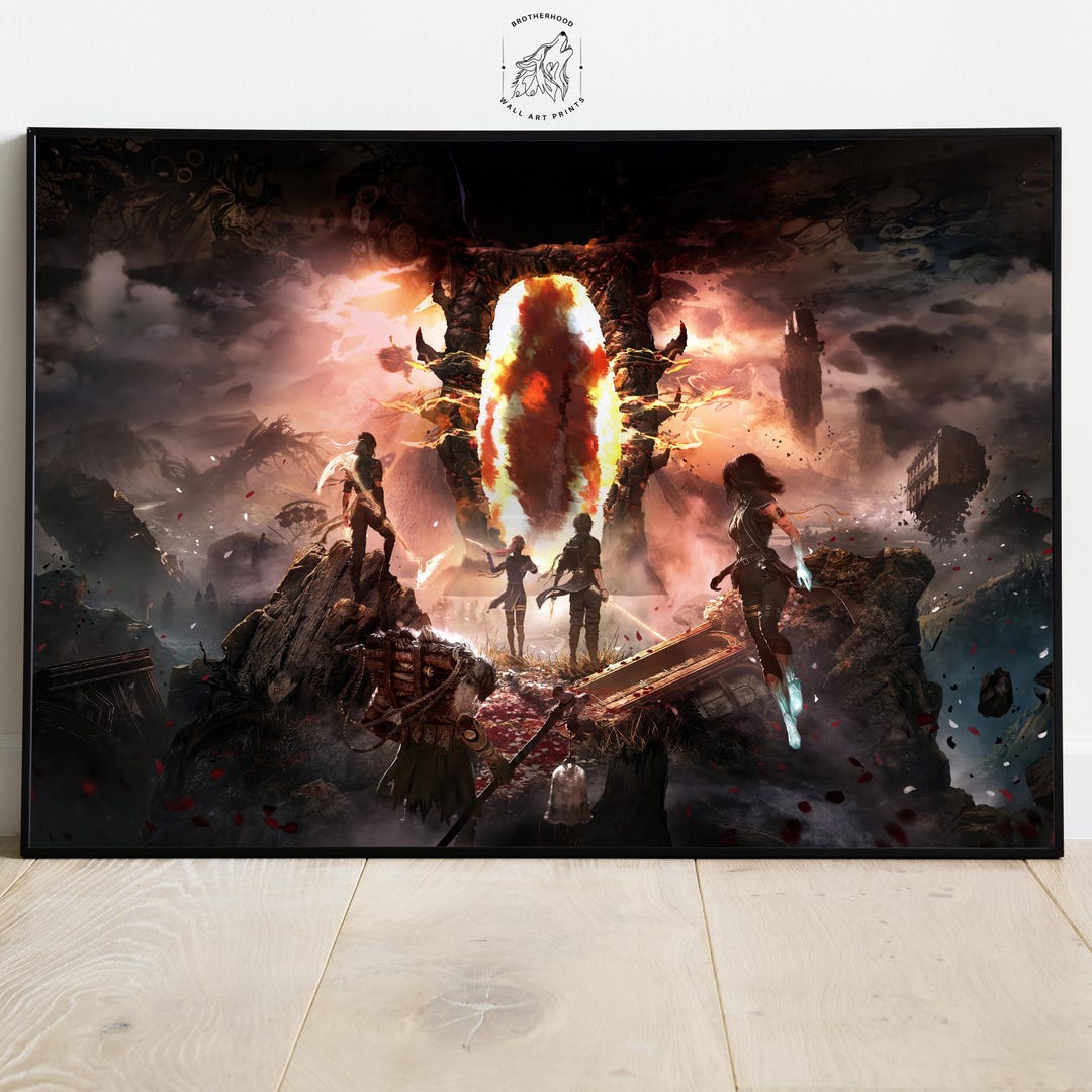 Clair Obscur Expedition 33 Poster | Game Wall Art Print | Gustave ...