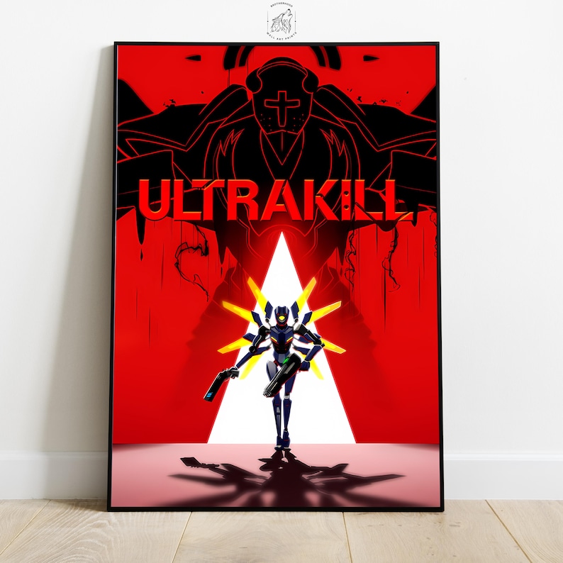 Ultrakill Poster – Gaming Wall Art, Retro Game Home Decor - Etsy