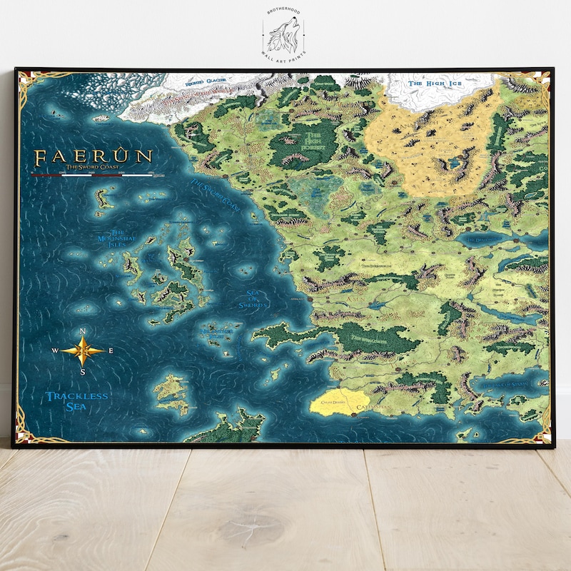 A4 Dnd Maps - Etsy UK