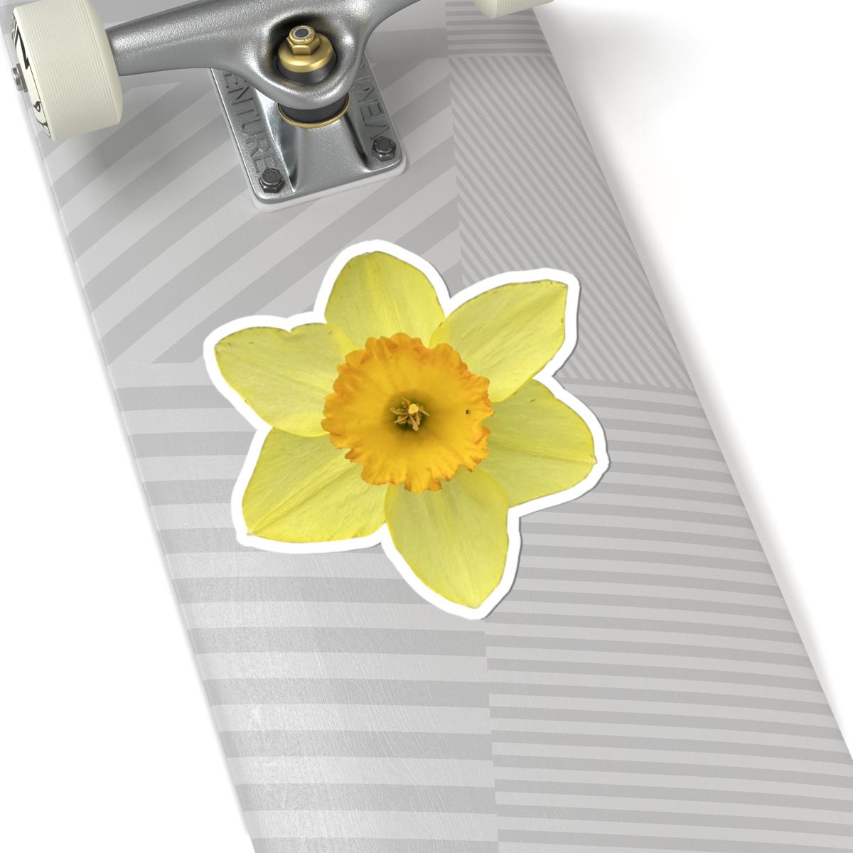 Daffodil Flower Sticker - Etsy
