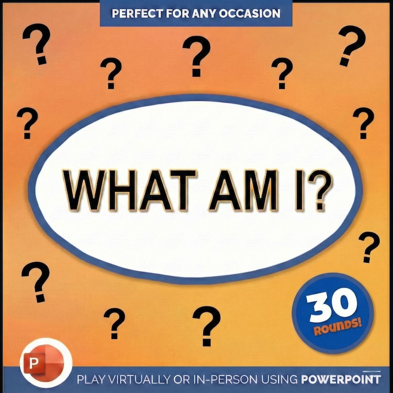 Riddle Game | Riddle Trivia | What Am I Type Game | Powerpoint Game ...