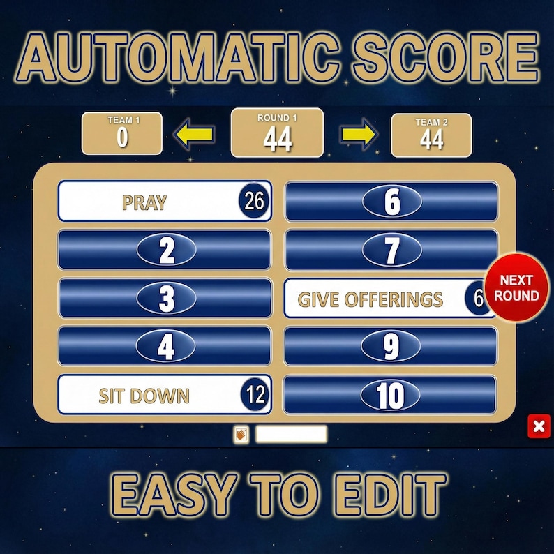 Feud Bible Edition | Church Group Game | Christian Family Feud Style ...