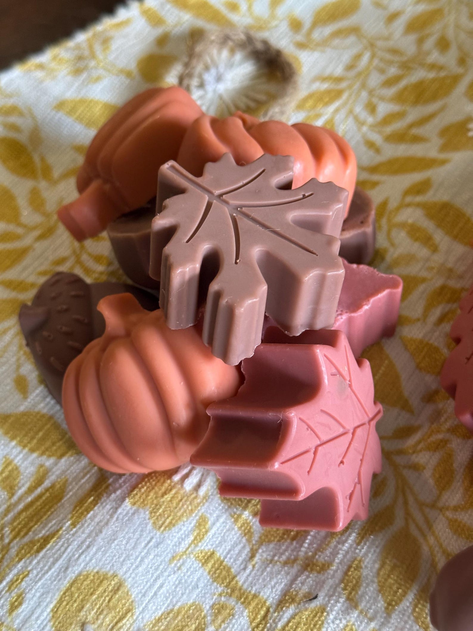 Artisan Fall Decor Soap on a Rope: Pumpkin Pie Scent - Etsy