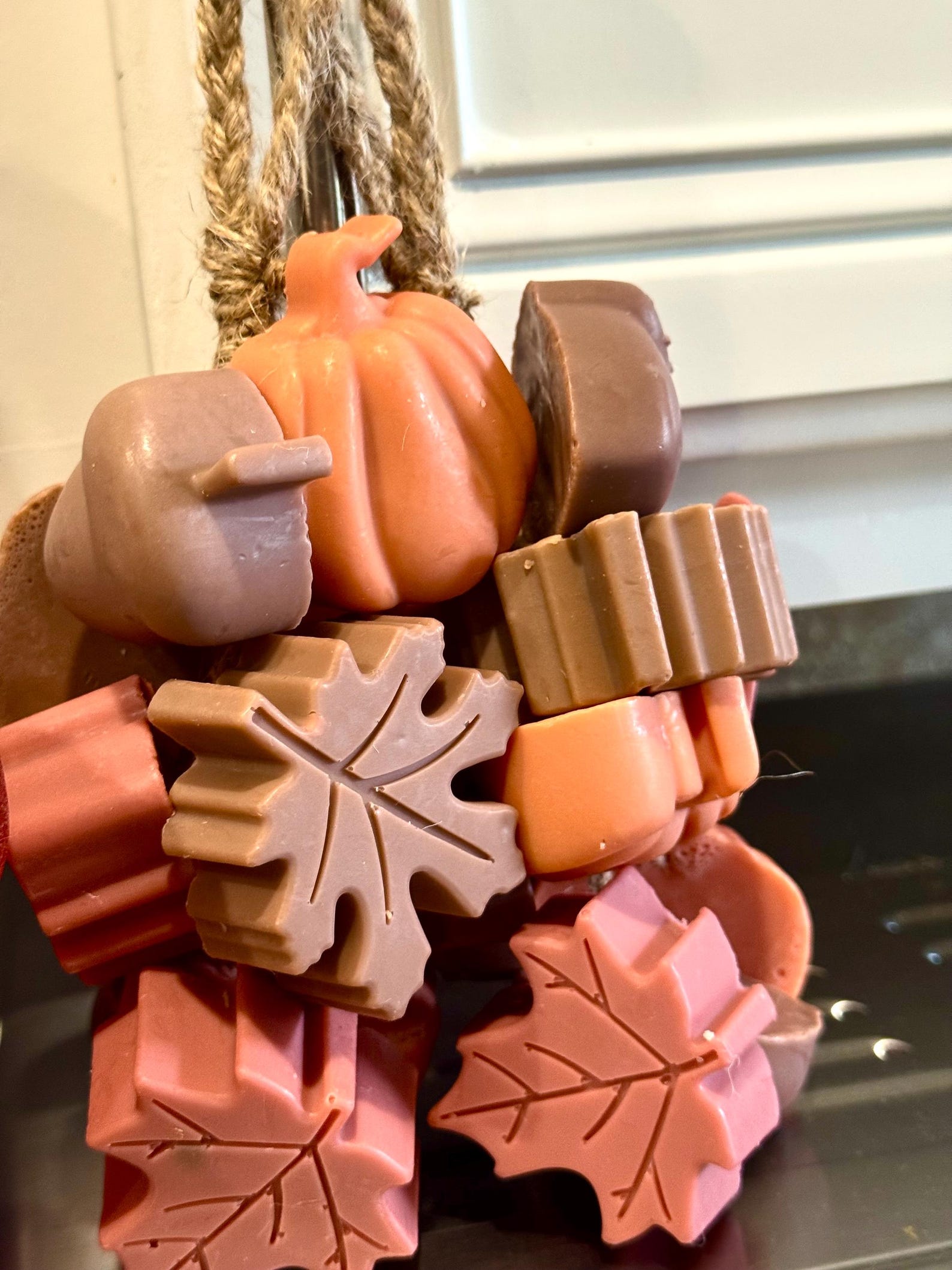 Artisan Fall Decor Soap on a Rope: Pumpkin Pie Scent - Etsy