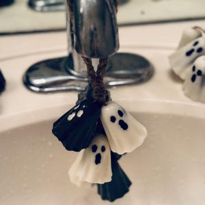 Halloween Ghost Soap Set: Handmade Olive Oil Soap With Jute String - Etsy