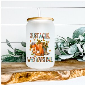 Beer Glass Can Pumpkin Iced Coffee Cup Fall Coffee Cup Iced - Etsy