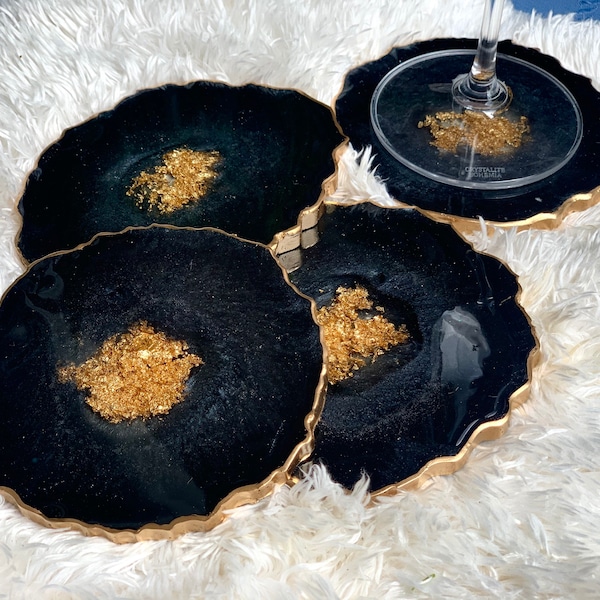Geode Coasters - Etsy