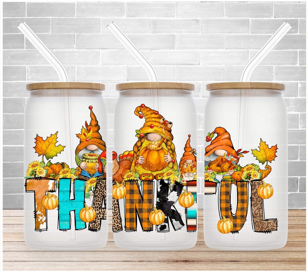 Beer Glass Can Pumpkin Iced Coffee Cup Fall Coffee Cup Iced - Etsy