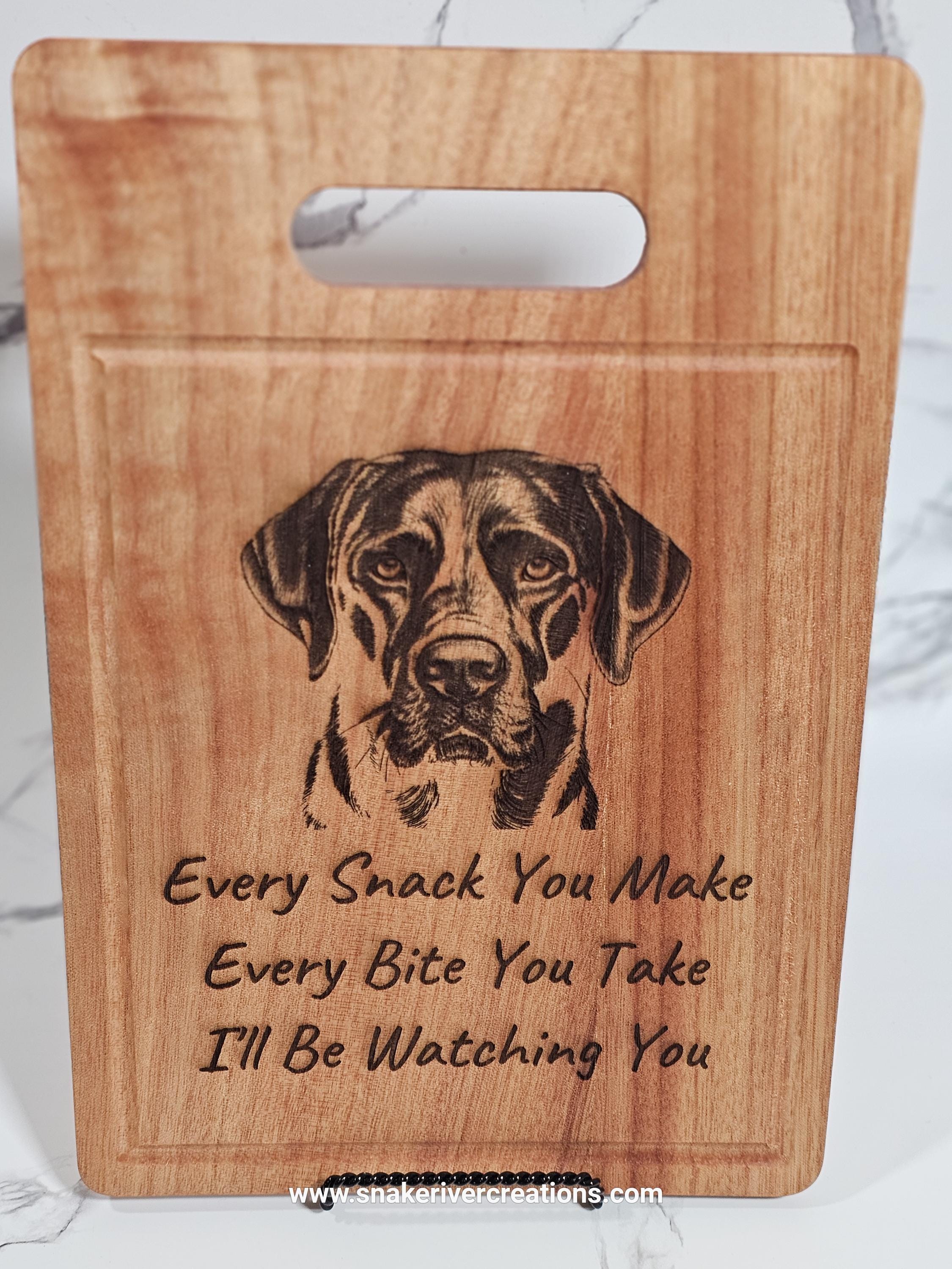 Engraved Labrador Cutting Board • Funny Dog Lover Gift - Etsy