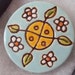 Ceramic Sun Wheel Brooch Pin, Sun Wheel Jewelry, Scarf Pin, Shawl Pin ...