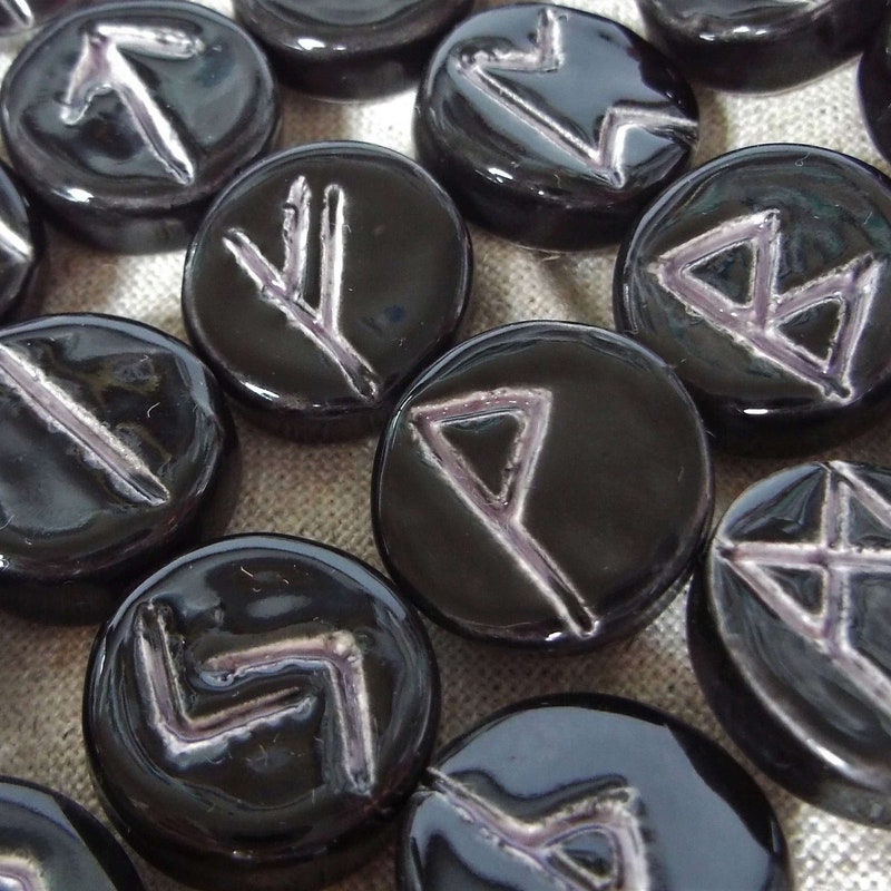 Ceramic Runes - Etsy