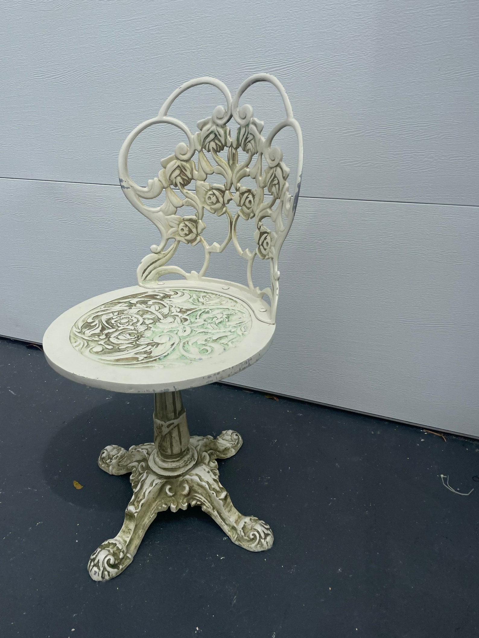 Kessler Cast Iron Rose Vanity Budoir Pedestal Seat With 180 - Etsy