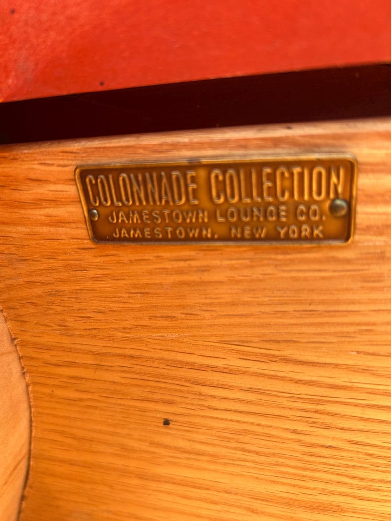 1950s Harlequin Gold Leaf Bombay Chest Colonnade Collection Hollywood ...