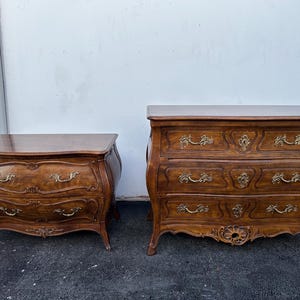 Henredon French Bombay Chest Nightstand Two Drawer Villandry Collection ...
