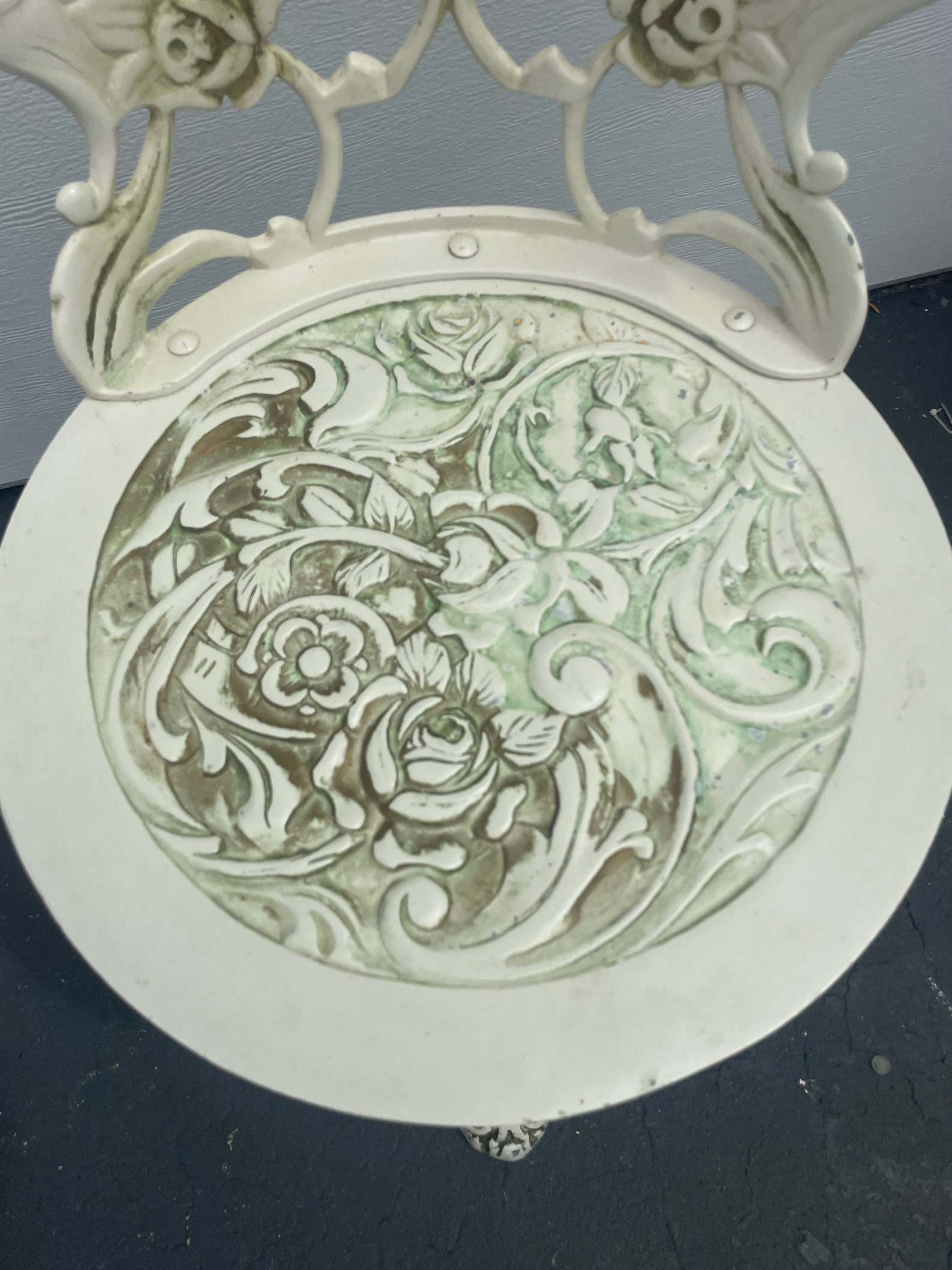 Kessler Cast Iron Rose Vanity Budoir Pedestal Seat With 180 - Etsy