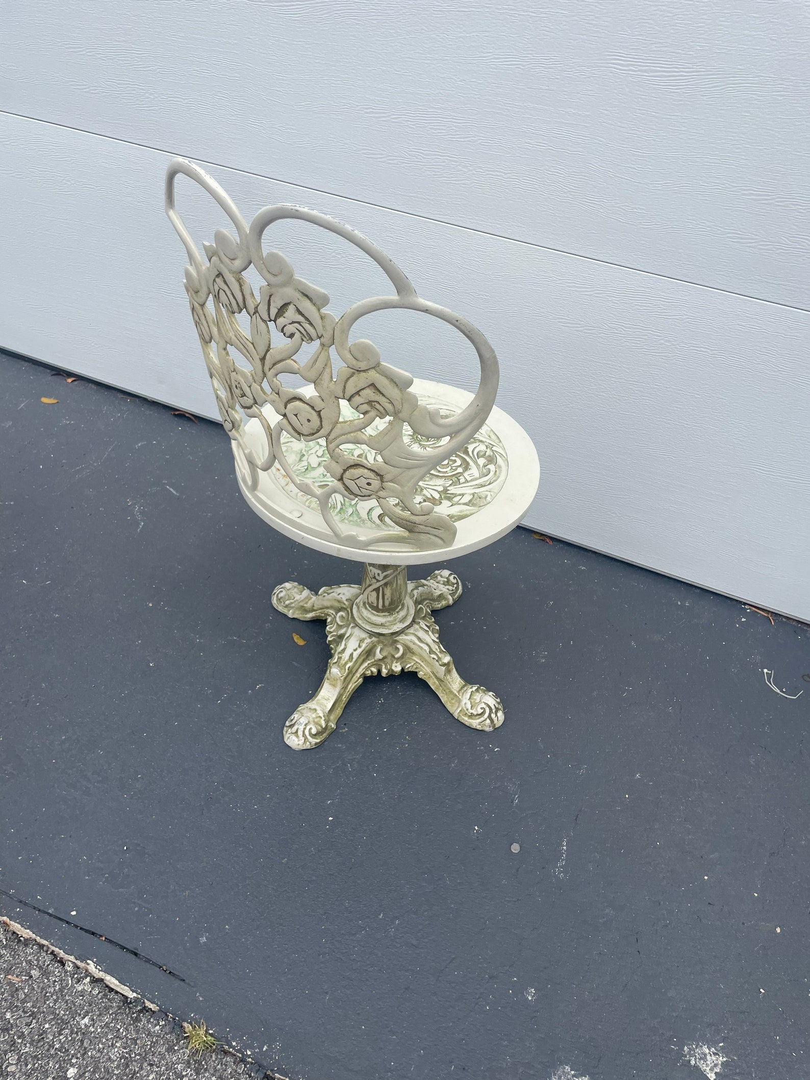 Kessler Cast Iron Rose Vanity Budoir Pedestal Seat With 180 - Etsy