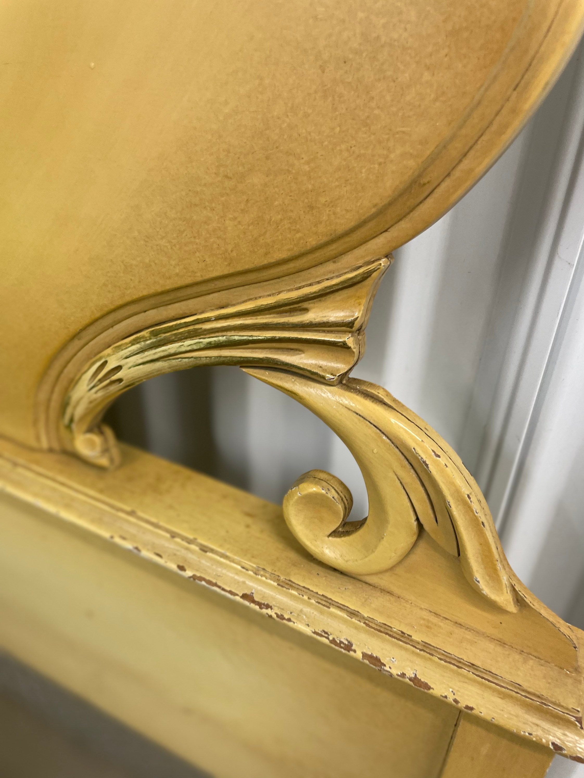 Full Size Vintage Ornate Gilt Wood Clam Shell Headboard - Etsy