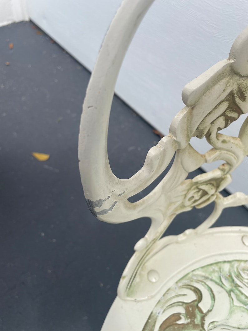 Kessler Cast Iron Rose Vanity Budoir Pedestal Seat With 180 Swivel - Etsy