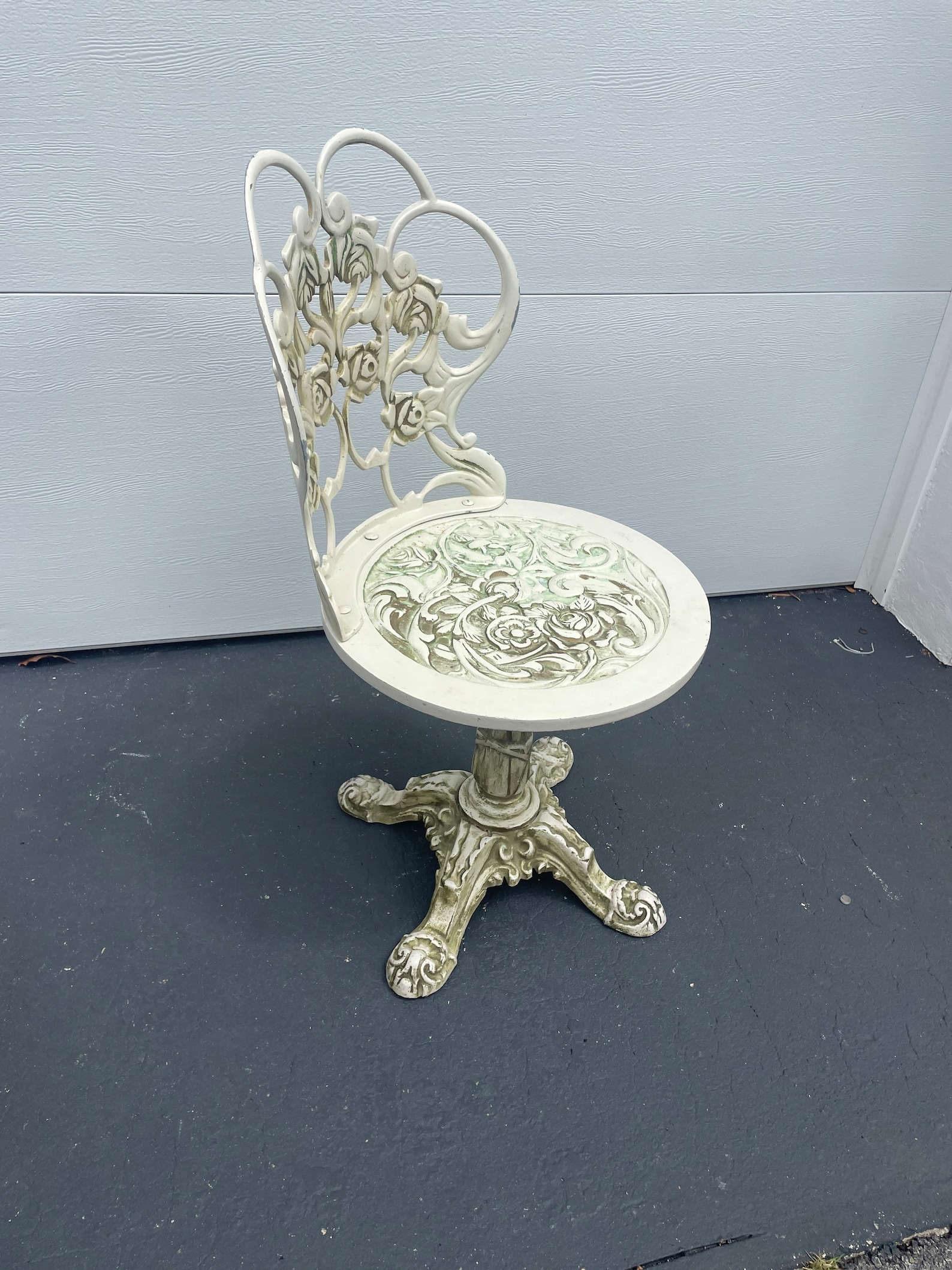 Kessler Cast Iron Rose Vanity Budoir Pedestal Seat With 180 Swivel - Etsy