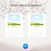 Editable 2026 Mini Calendar, Printable in Size 4.25x5.5 or A6, Instant ...