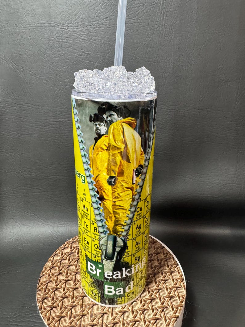 Tumbler - Breaking Bad TV Show - 20 Oz - Optional Fake Ice Lid - Etsy