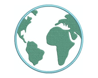 Earth Embroidery - Etsy