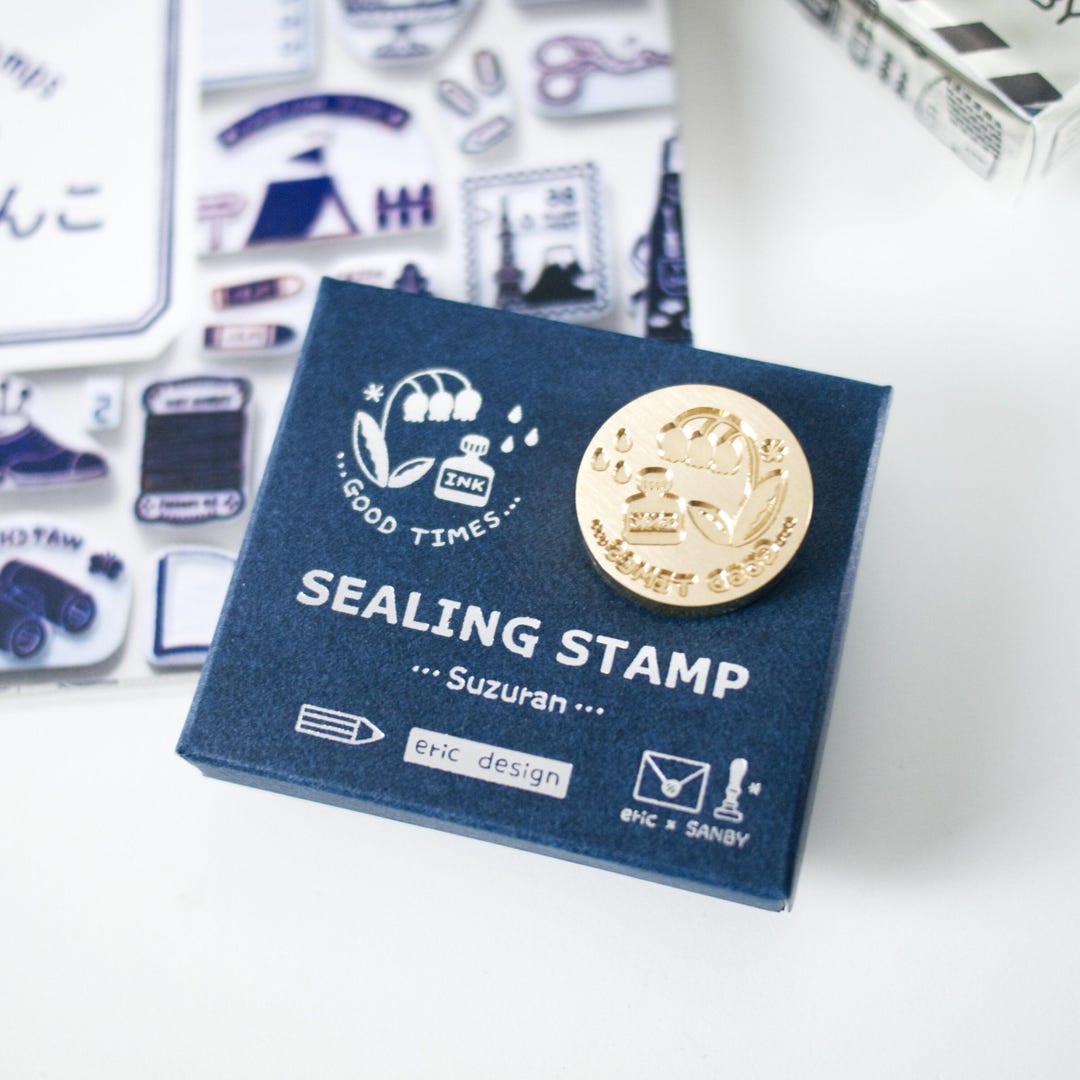 Eric Small Things Wax Seal Stamp - 'good Time' Ink & Lily of the Valley ...