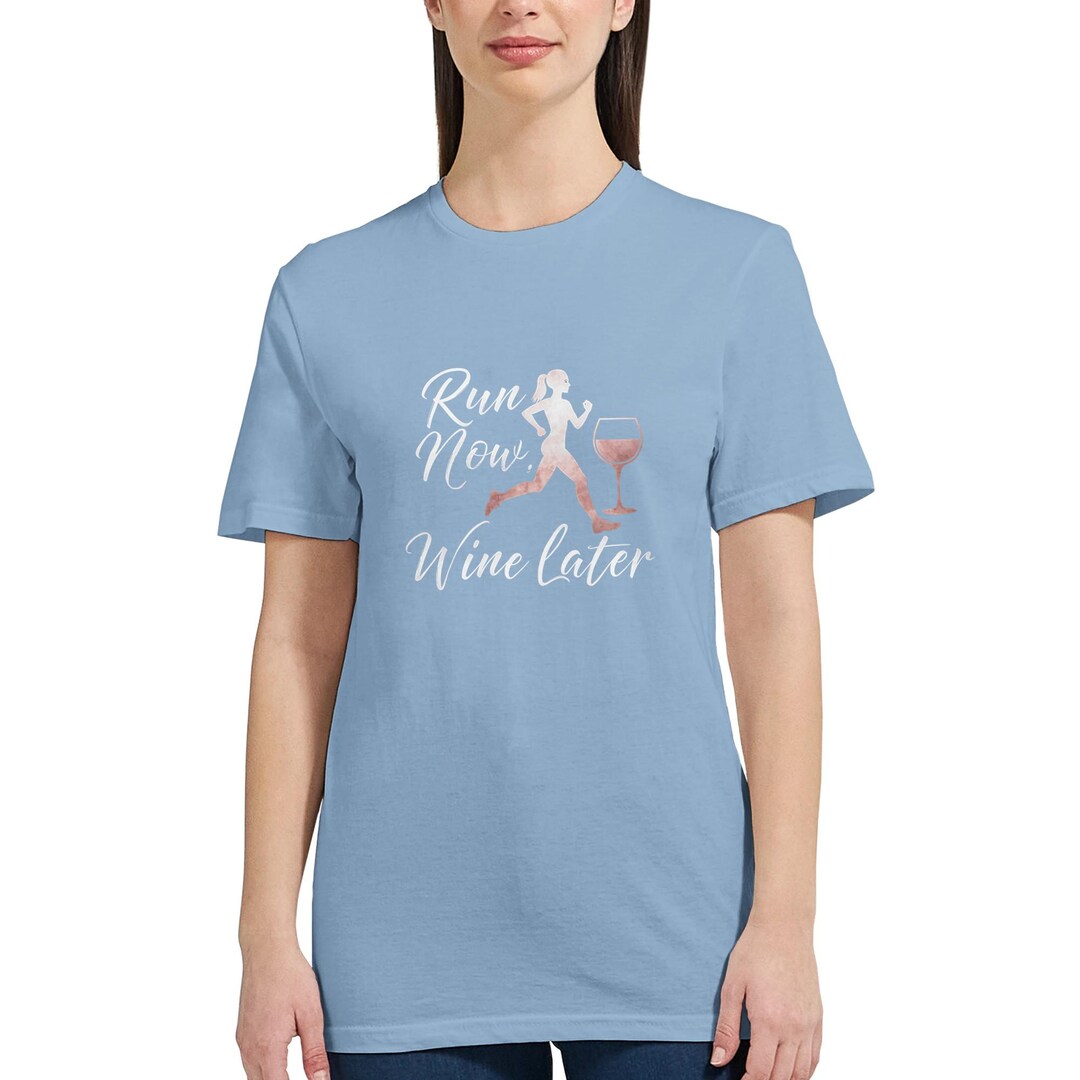 Run Now Wine Later – Fitness Design | Feminine Workout Saying - Etsy